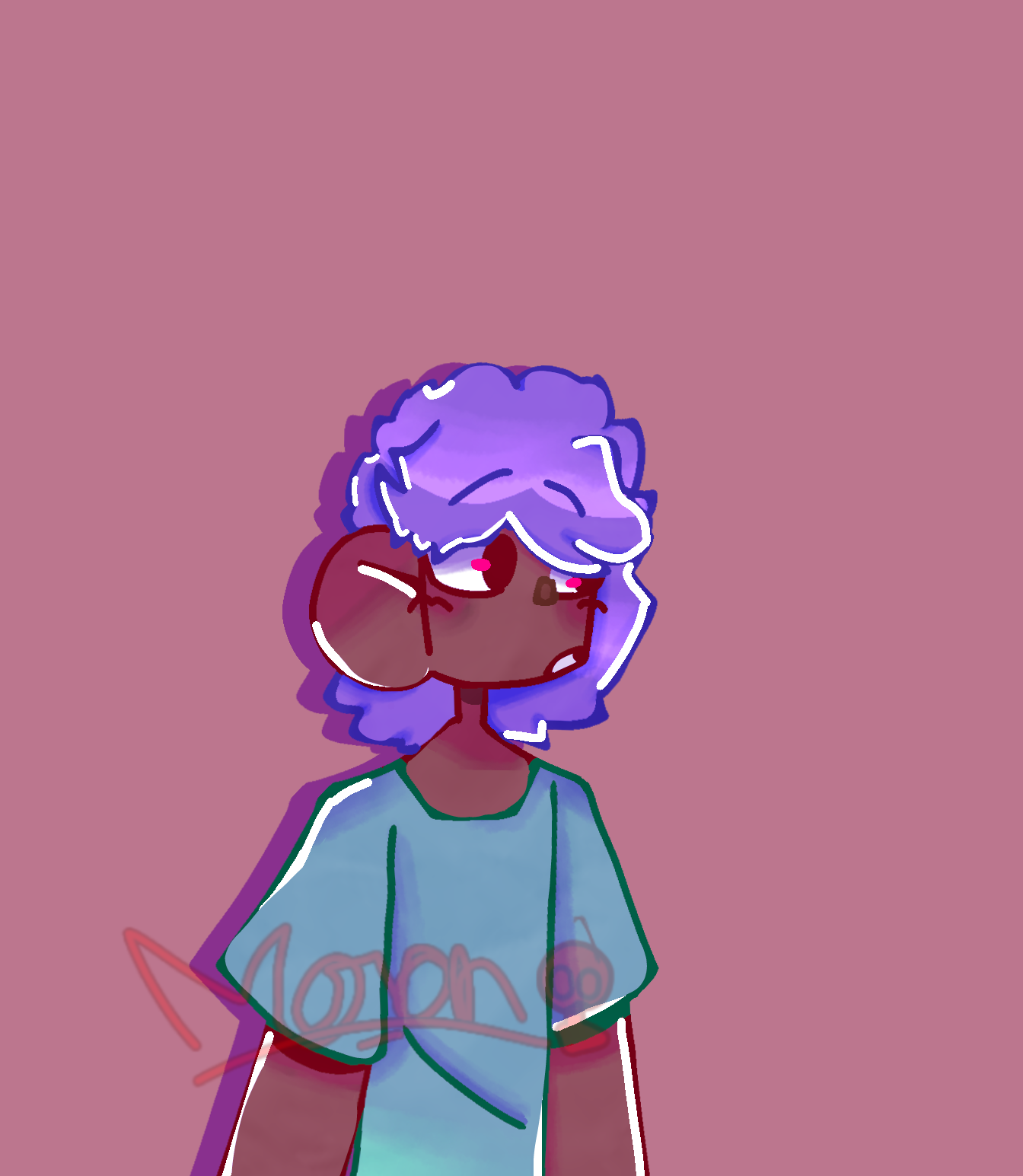 color inversion art challenge!! - ibisPaint