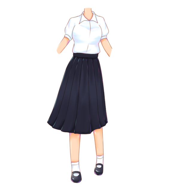 Thai student uniform - ibisPaint
