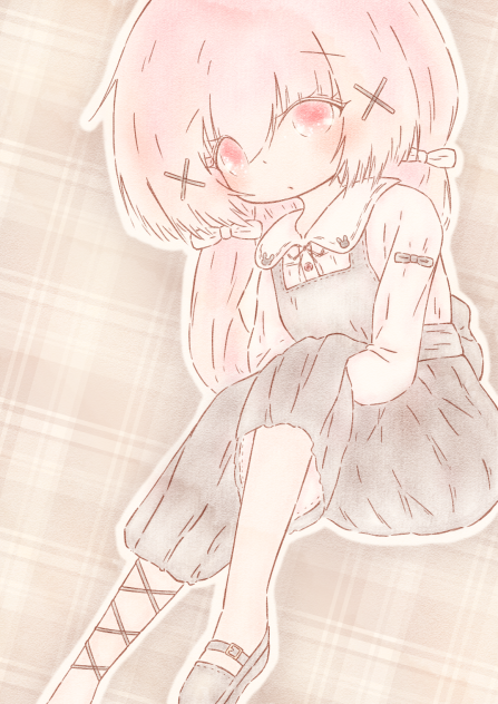 Une robe marron - ibisPaint