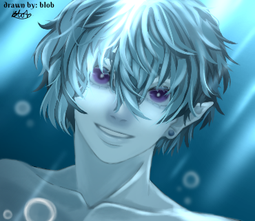 soft mermaid boi - ibisPaint