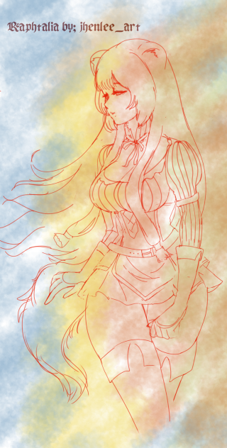 Raphtalia #FANART (USINGfingerANDphone) - ibisPaint