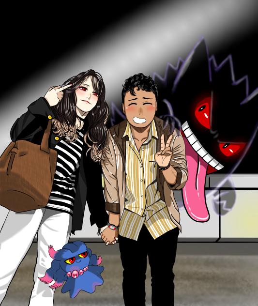 POKEMON - Ghost Type Trainers - ibisPaint