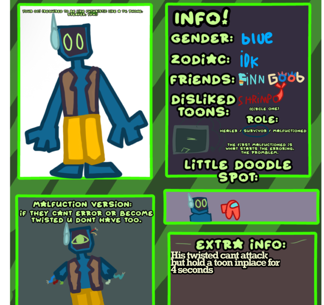 Hammer the robot - ibisPaint