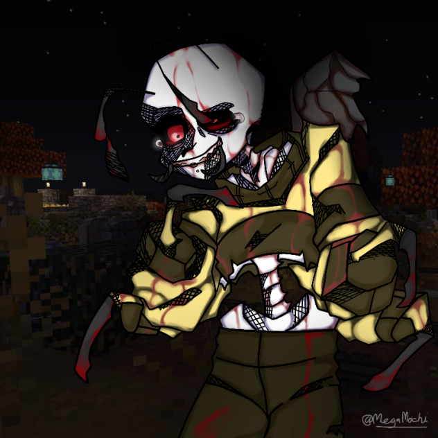 horrorified boat bee sans - ibisPaint