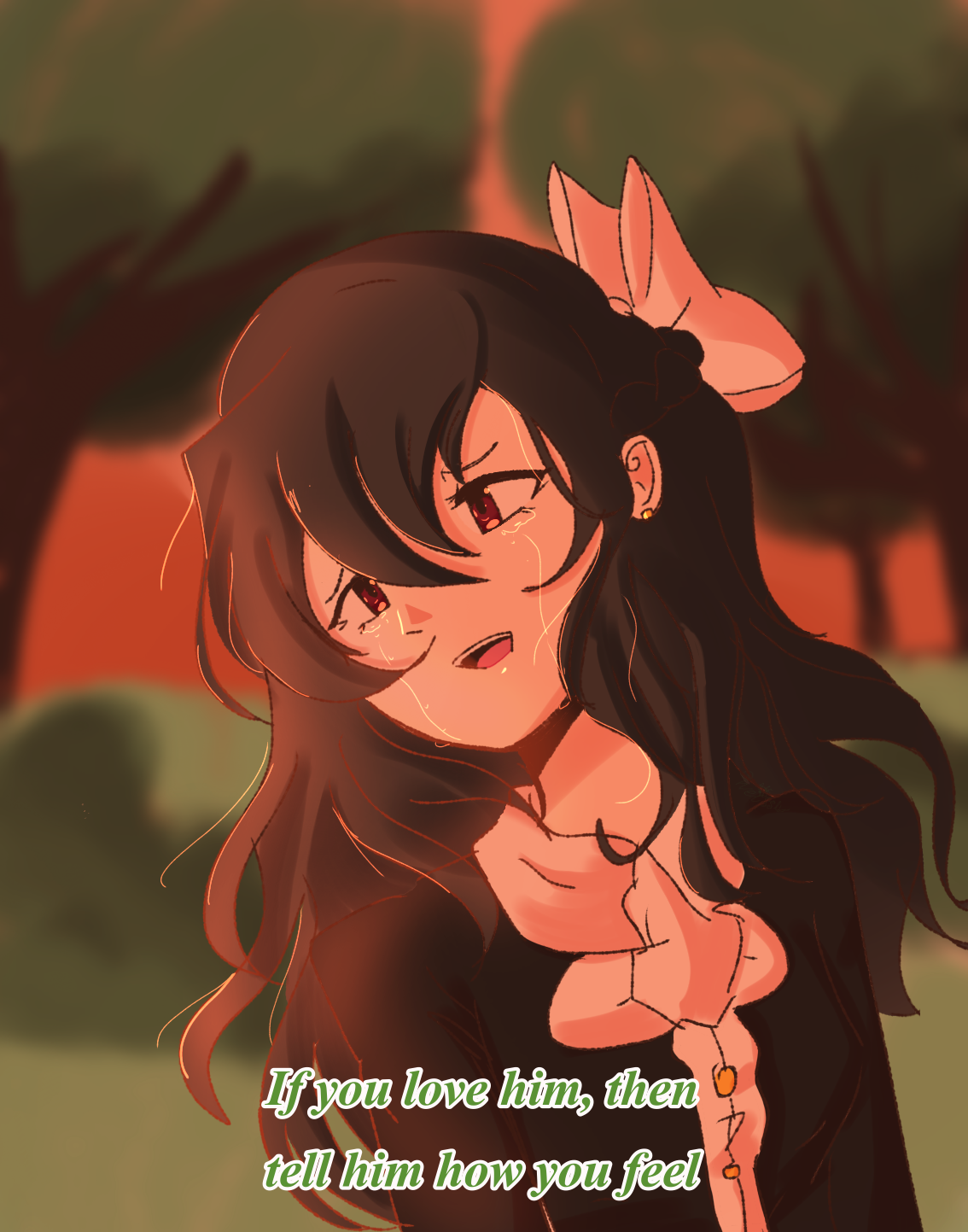 Letting Go Her Everything - ibisPaint