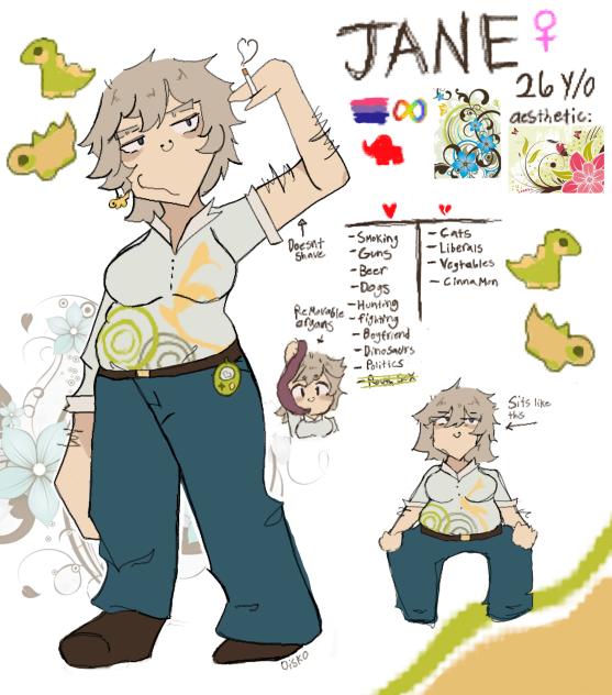 jane 🦖 (click desc) - ibisPaint