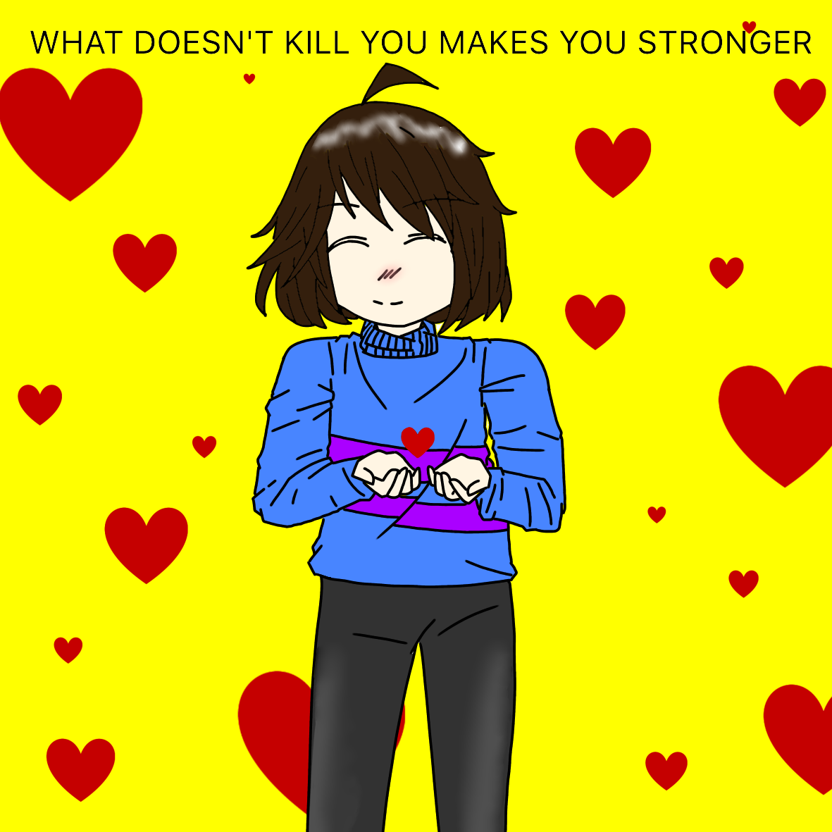 Frisk- Undertale - ibisPaint
