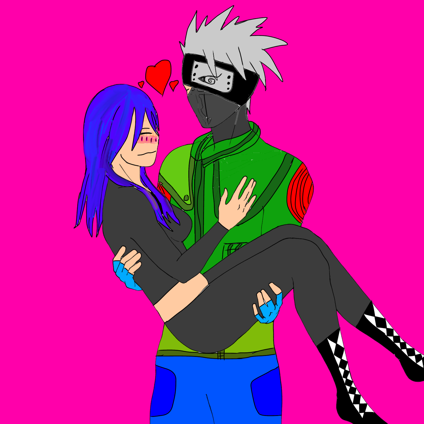 Kakashi x YN - ibisPaint