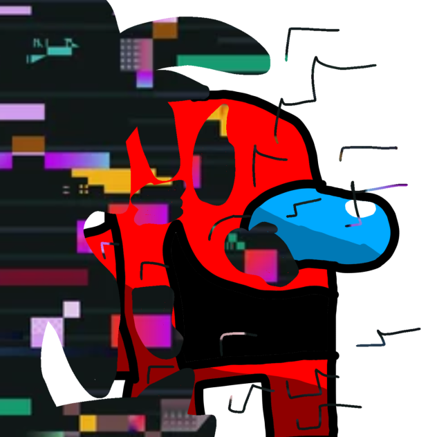 among us glitch - ibisPaint