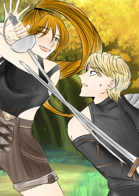 sword training - ibisPaint