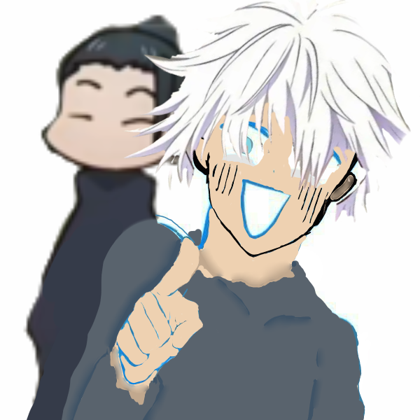 gojo using infinity and laughing😭 - ibisPaint