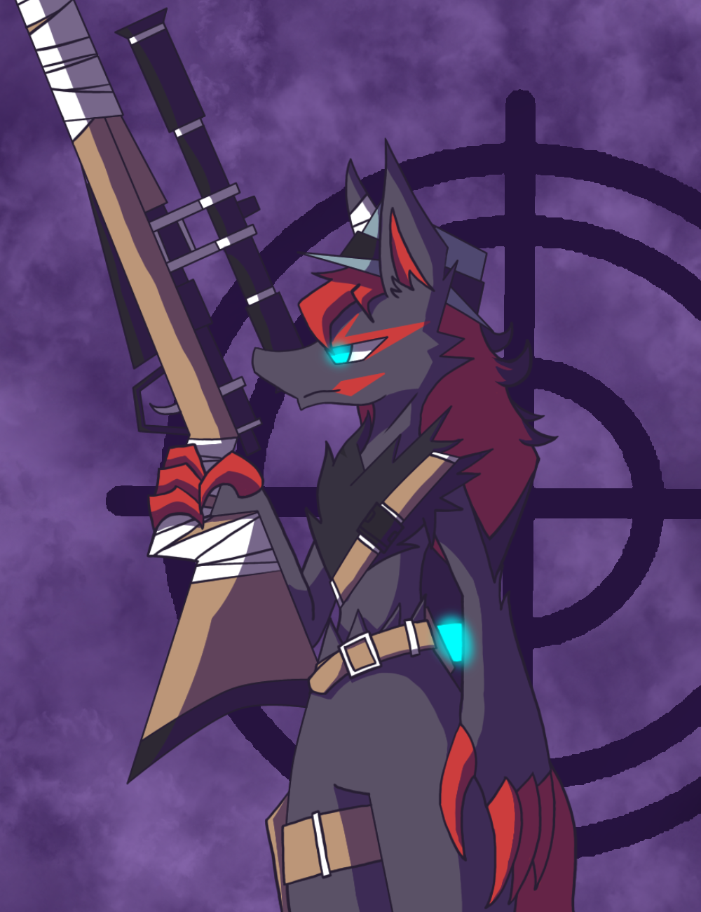 Sniper Zoroark - ibisPaint