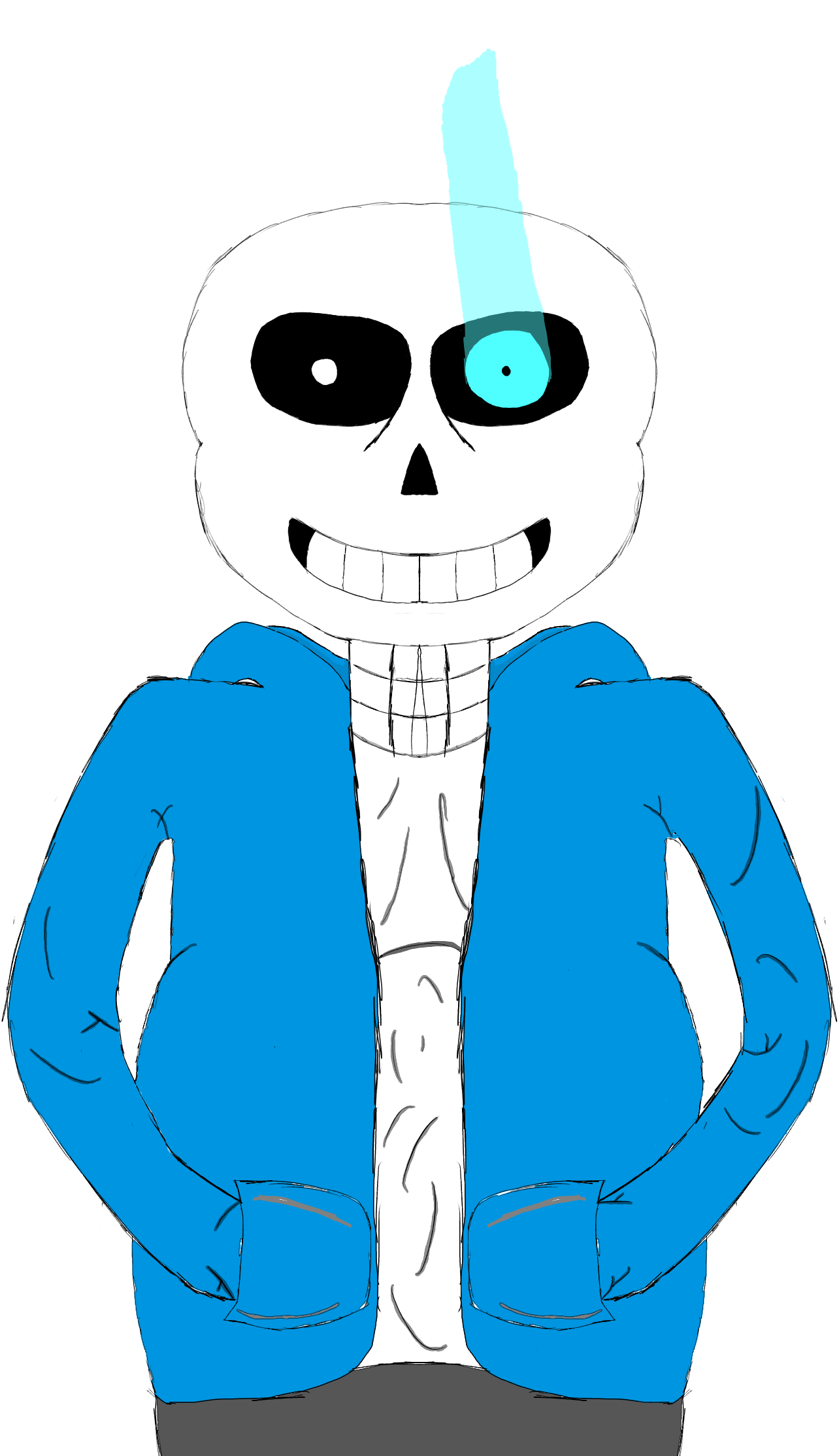first sans fan art - ibisPaint