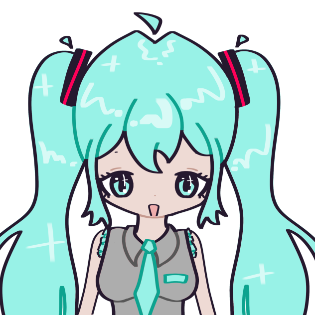 RANDOM MIKU DOODLE - ibisPaint