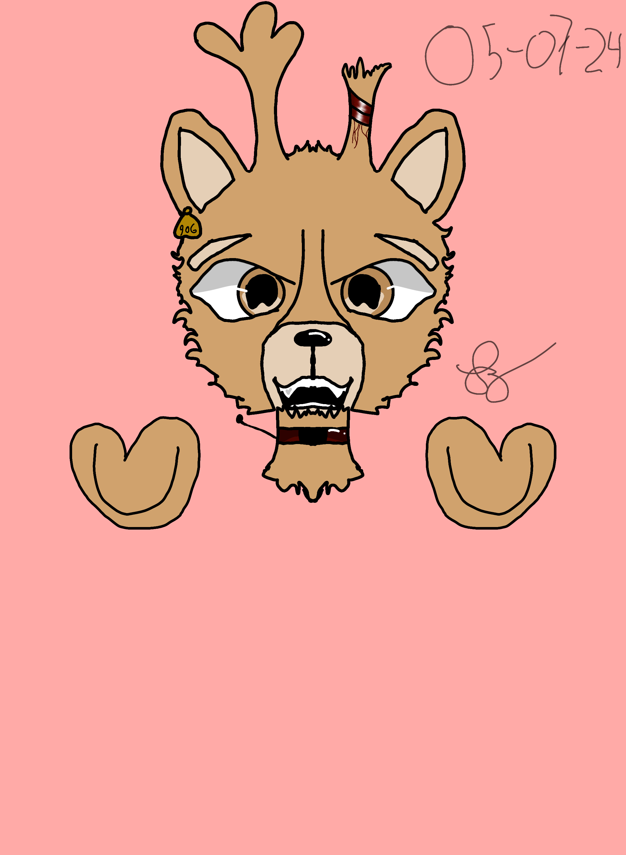 derpy the deer - ibisPaint