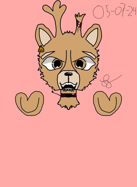 derpy the deer - ibisPaint