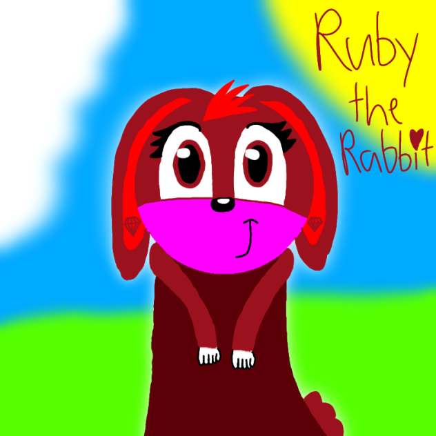 Ruby the Rabbit - ibisPaint