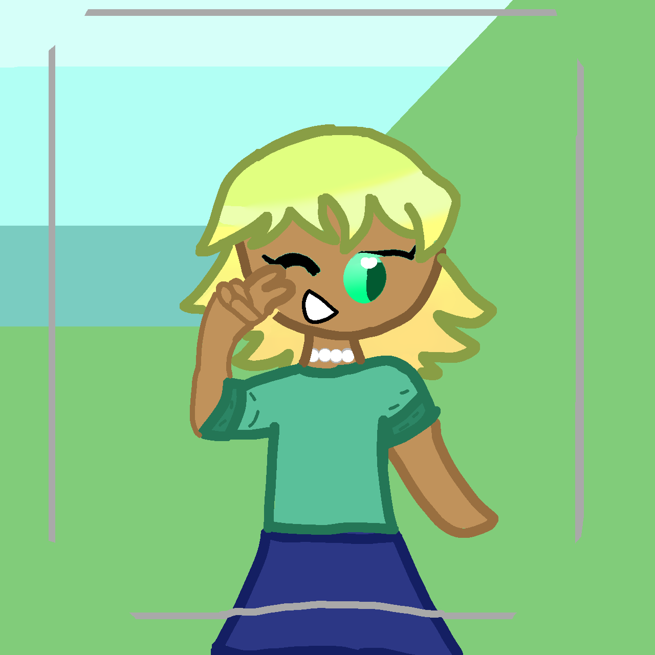 Meet Kiwi (she represents me now) - ibisPaint