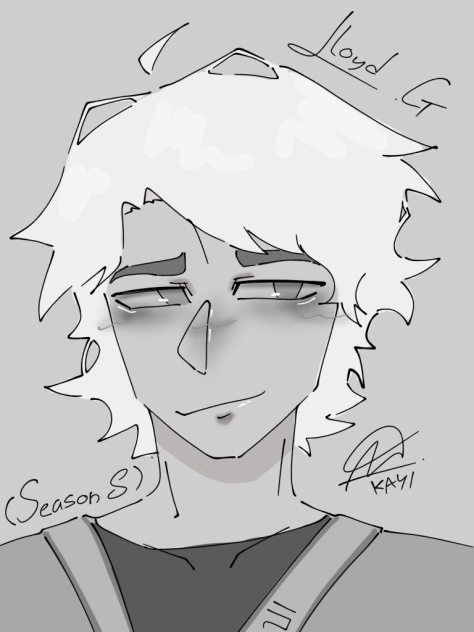 Lloyd garmadon - ibisPaint