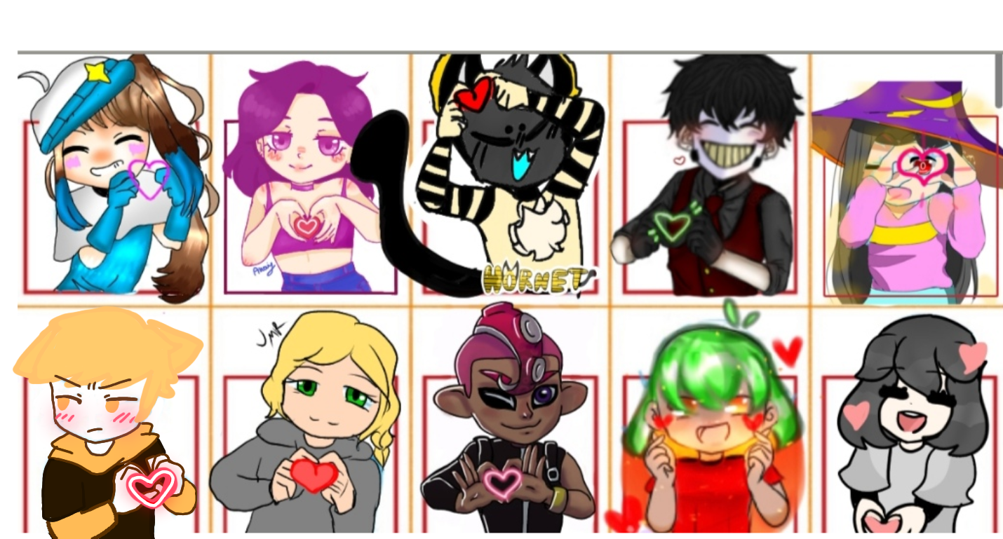 heart collab - ibisPaint