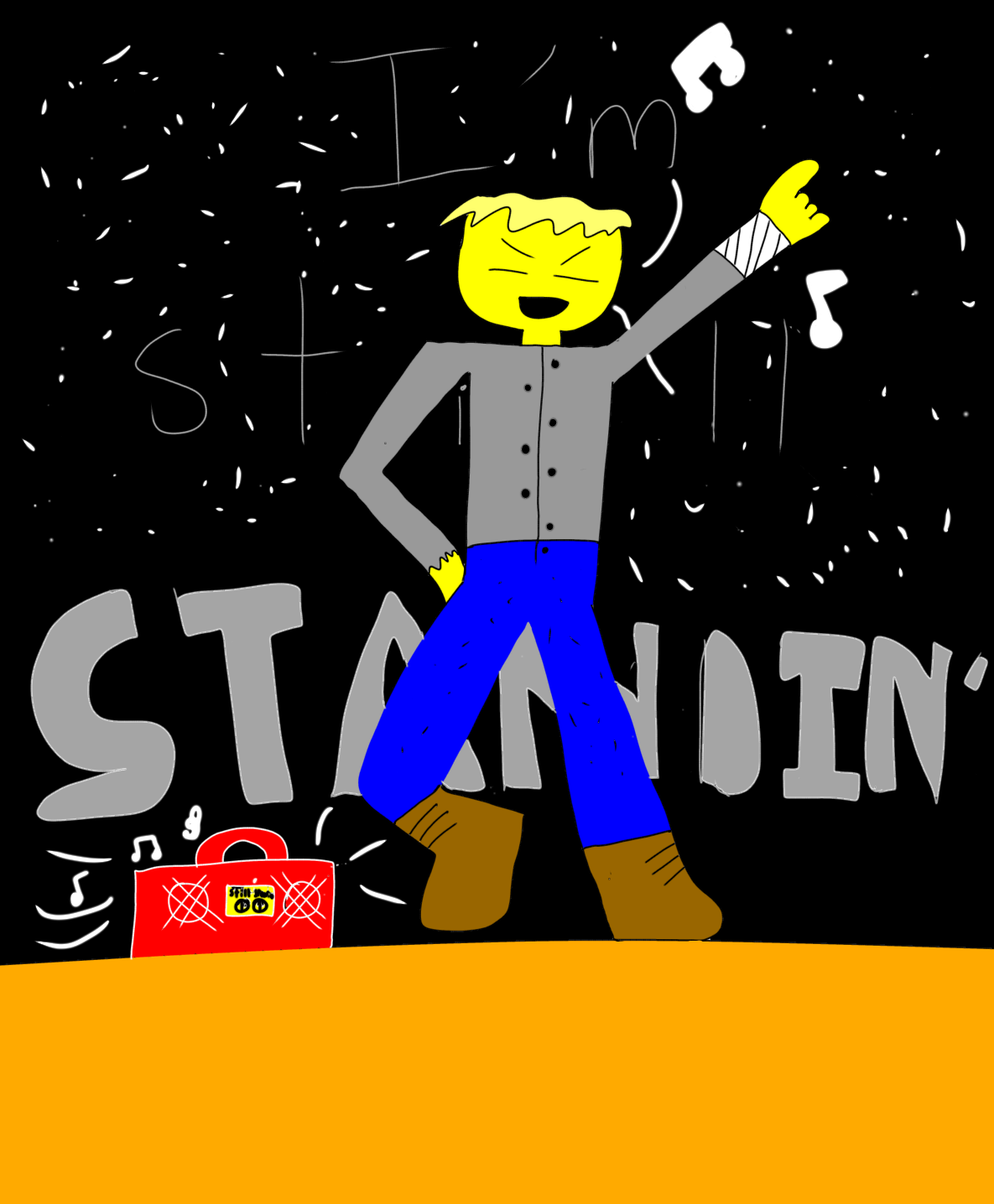 I'm still standing - ibisPaint