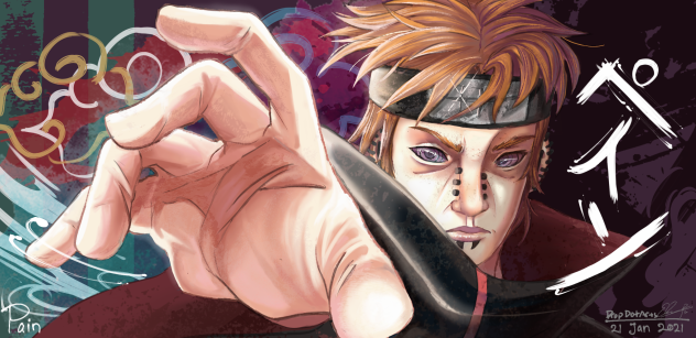 Pain fanart - ibisPaint