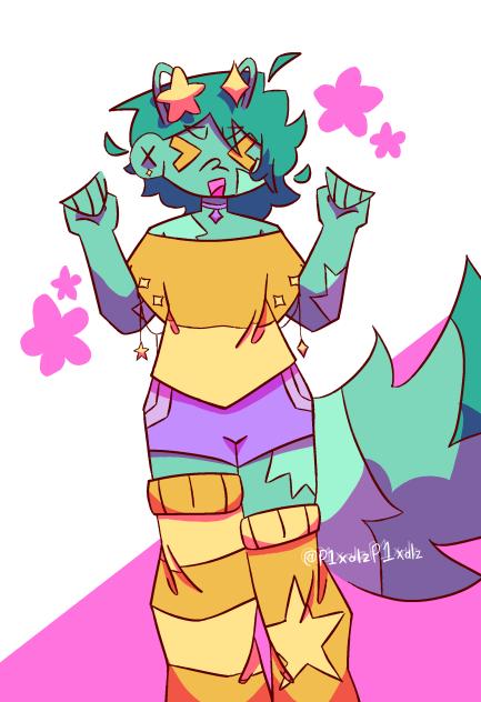 UwU ahh pose - ibisPaint