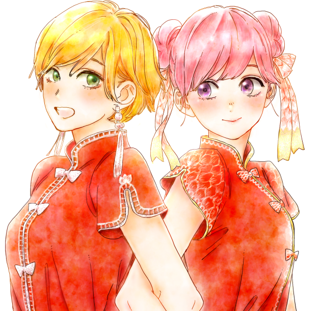 森下suu先生の線画企画の塗ってみた - ibisPaint