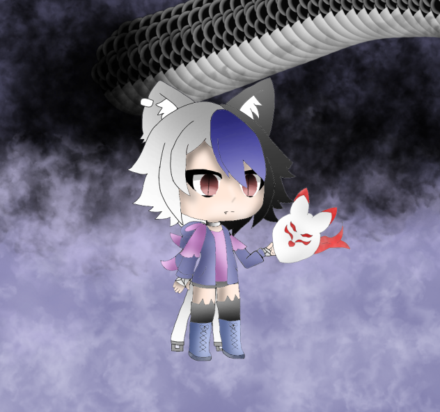 hidden Neko - ibisPaint