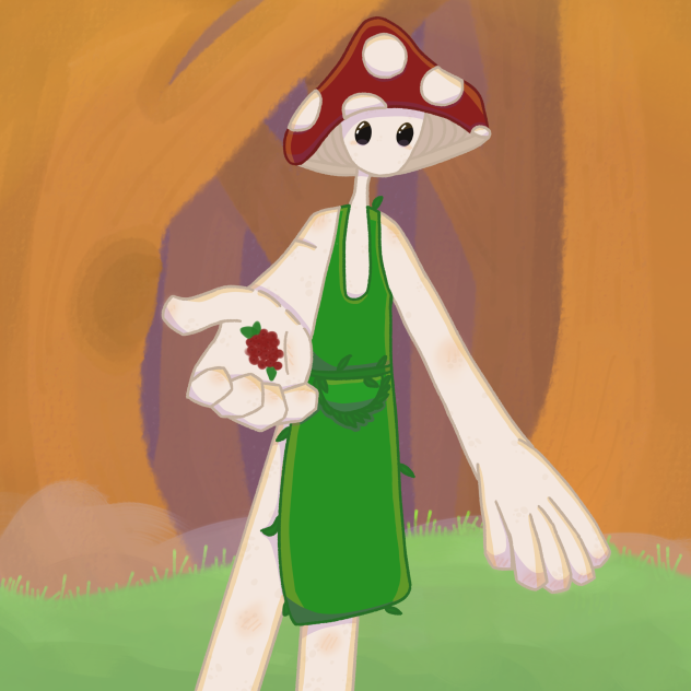 Mushroom man - ibisPaint