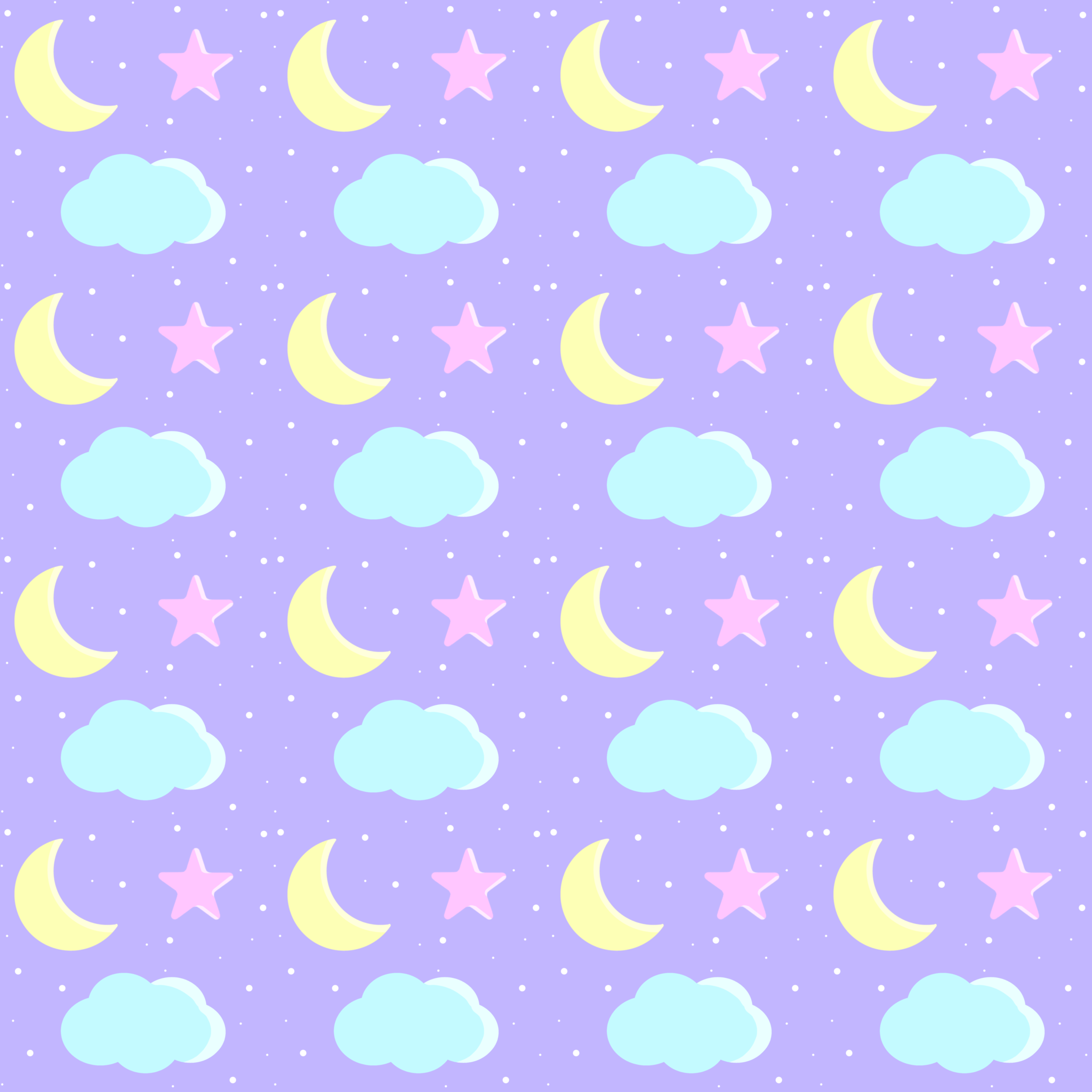 Dreamy pattern 1 - ibisPaint