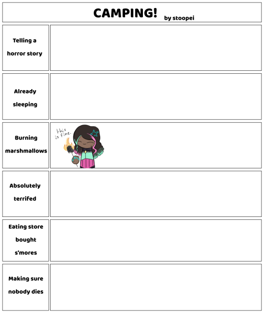 camping collab - ibisPaint