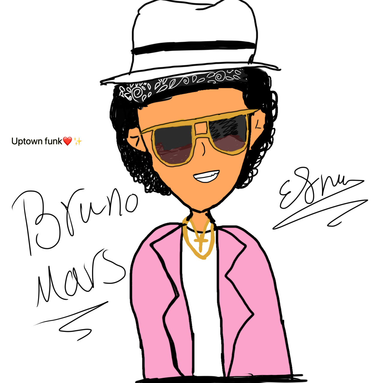 Bruno mars 🤍 - ibisPaint