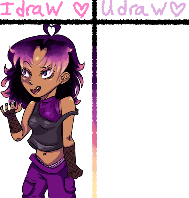 I draw U draw - ibisPaint