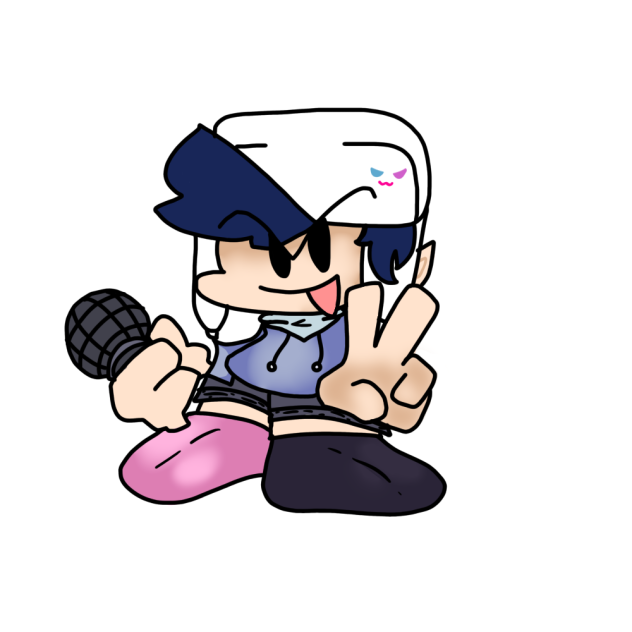 SonaDrawzStuff but they’re BF from FNF - ibisPaint