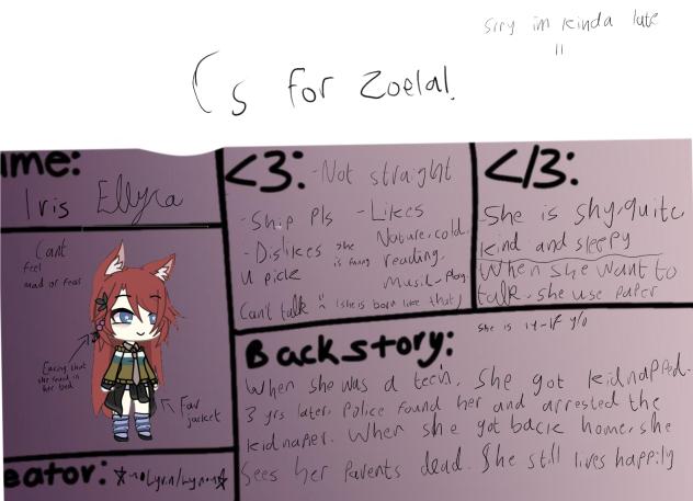 Cs for Zoela again hehe - ibisPaint