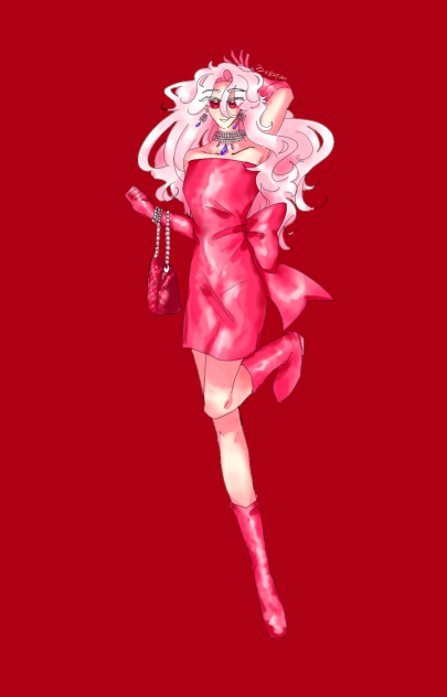 OC- Material girl ver. - ibisPaint