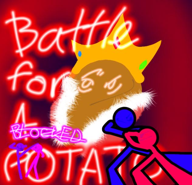 Battle for a potato! - ibisPaint