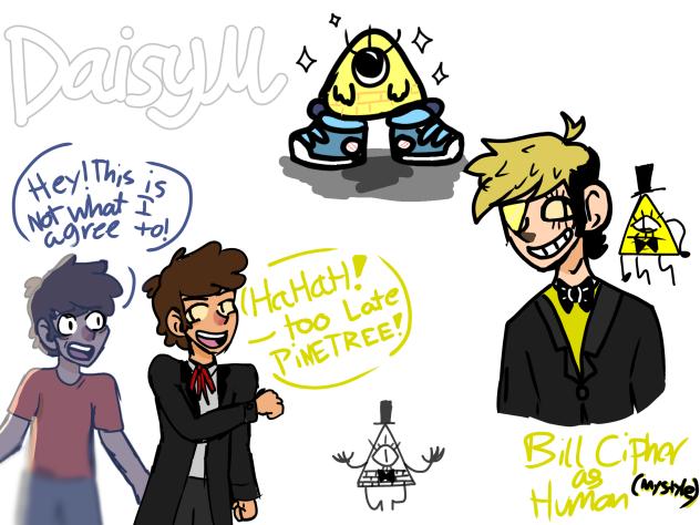 Bill Cipher being my fav - ibisPaint