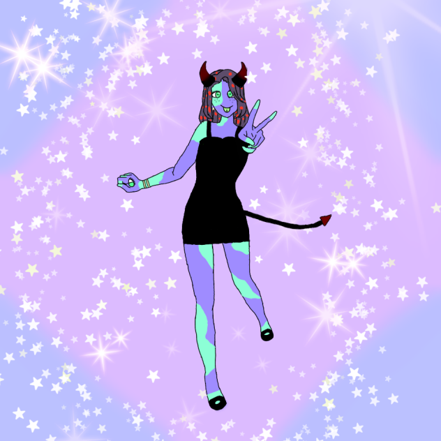 Monster oc challenge ( her name is Luz ) - ibisPaint