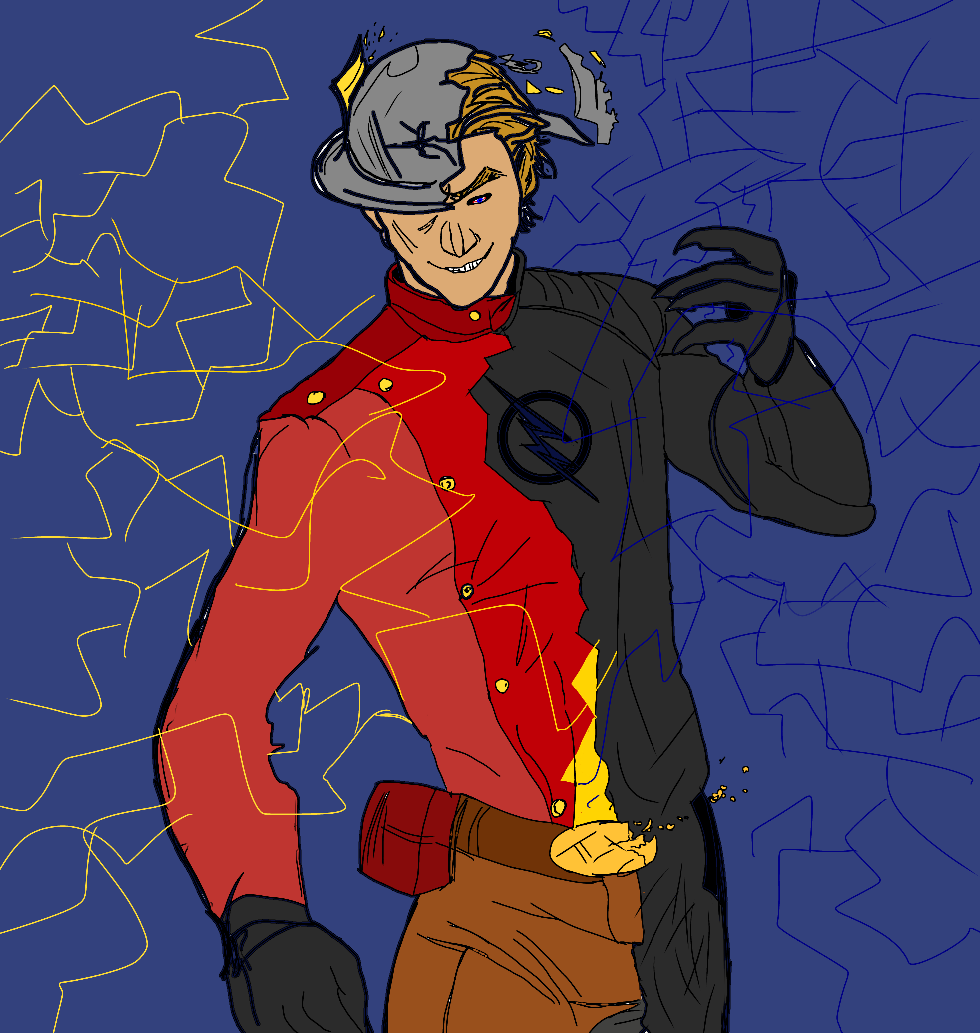 Hunter Solomon aka Jay Garrick - ibisPaint