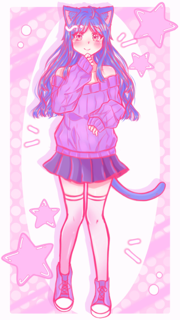 Commission #1 Neko - ibisPaint