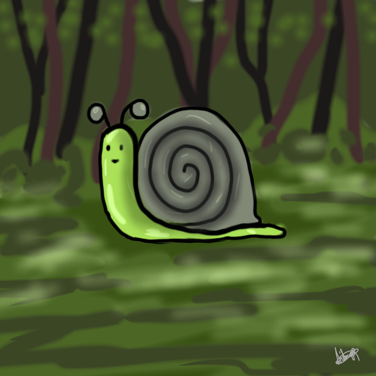 Snail - ibisPaint