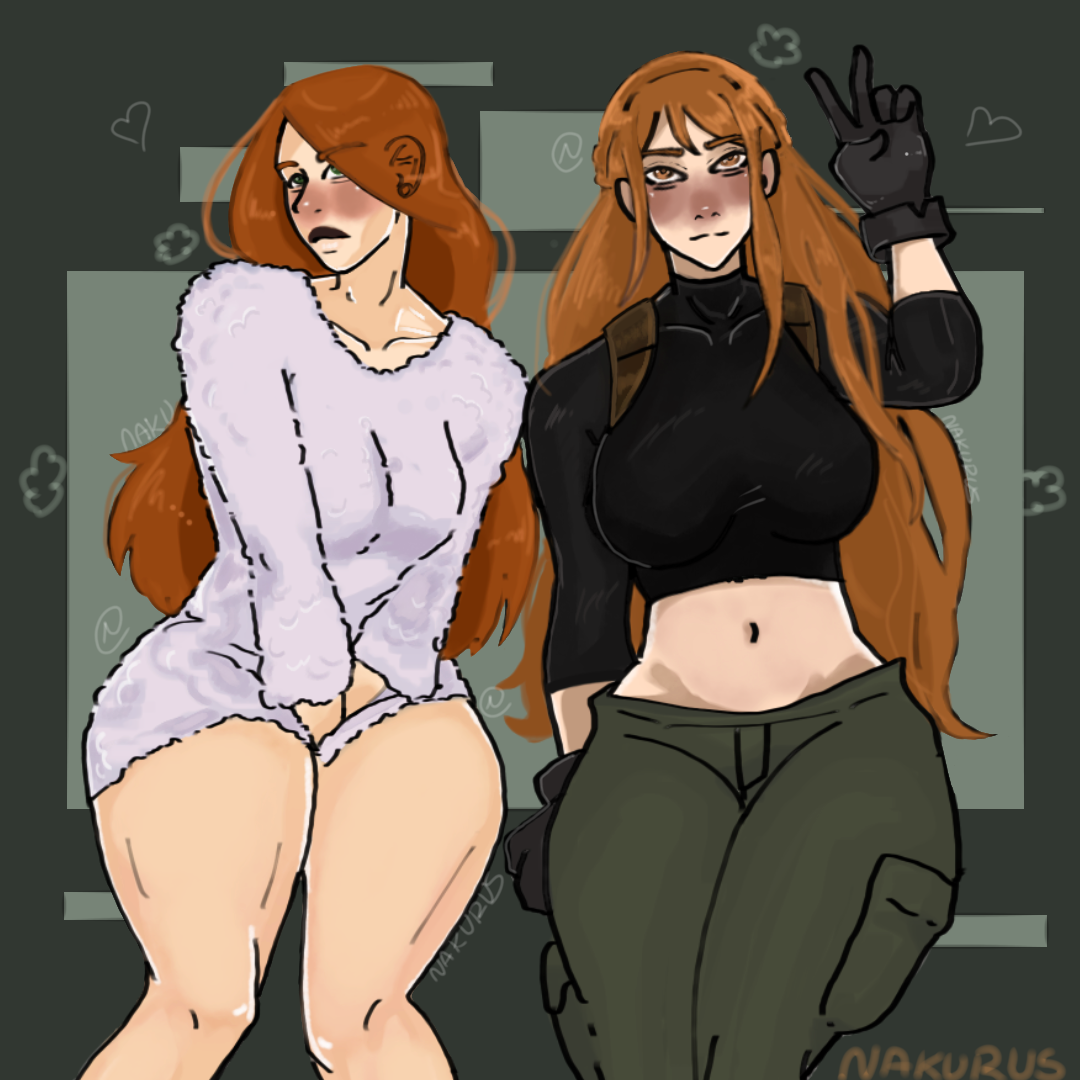 Kim and Nami - ibisPaint