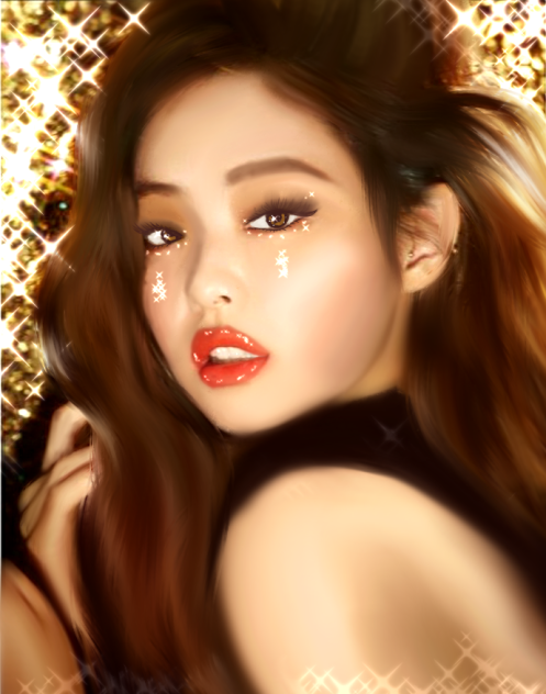 Kim Jennie İbisPaintX - ibisPaint
