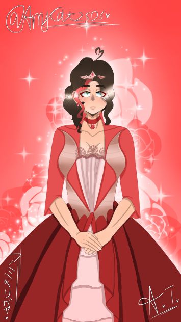 The rose princess - ibisPaint