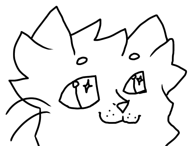 My first time drawing firepaw (WARRIORS) - ibisPaint