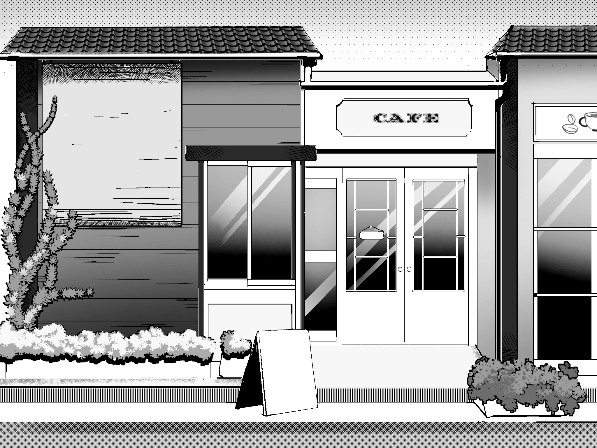 IBM3510 old Cafe - ibisPaint