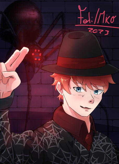 Inktober day 2 (Spider) - ibisPaint