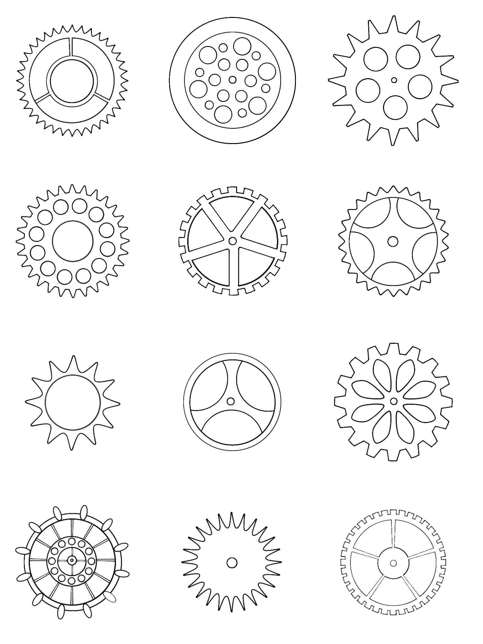 Material - Steampunk Gear 2 - ibisPaint